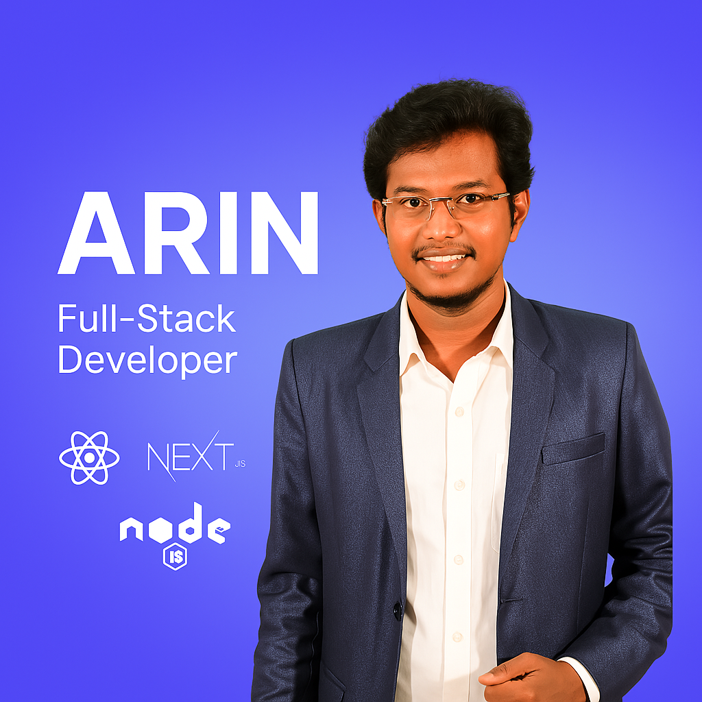ARIN | Full Stack Developer | Backend Experts